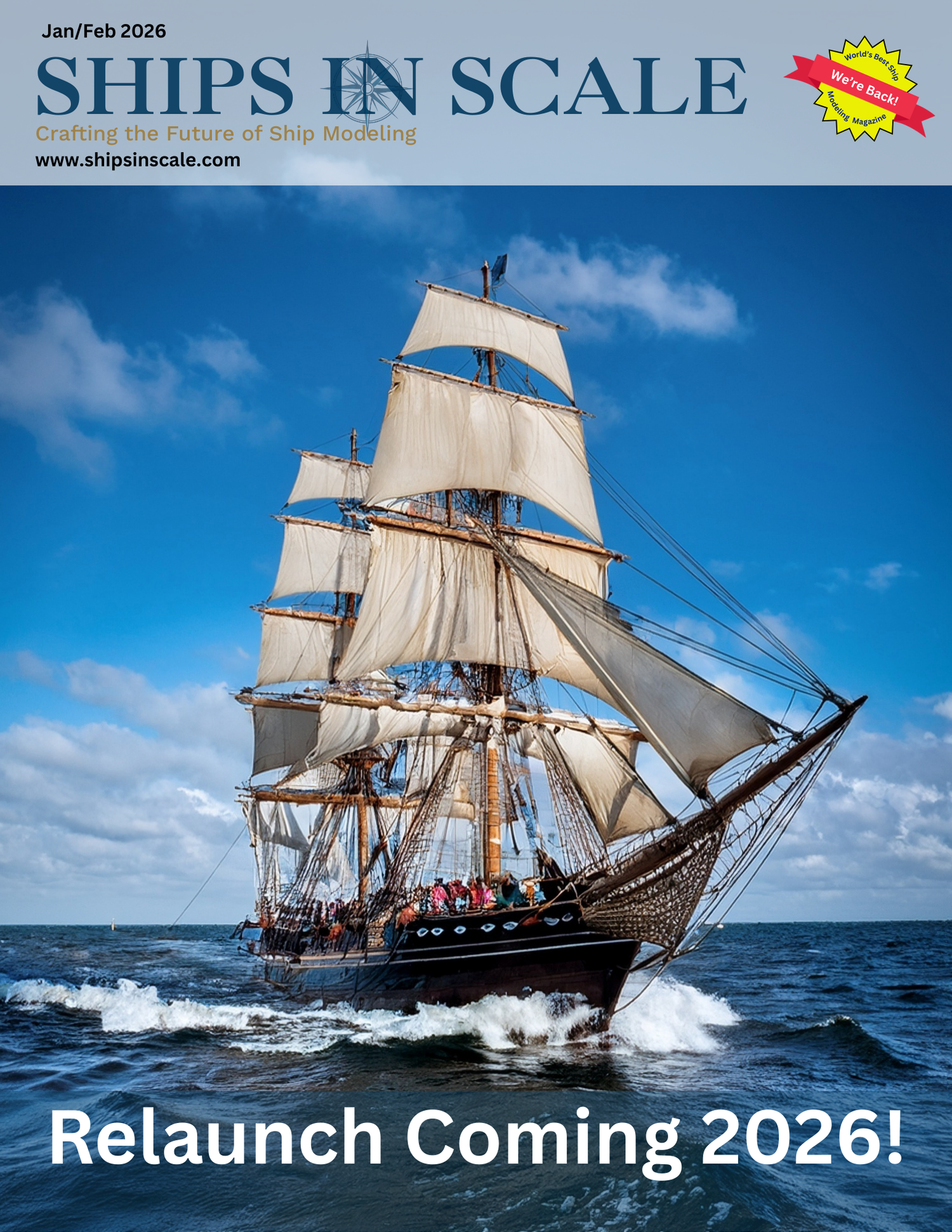 A New Voyage for Ships in Scale! – SeaWatch Books