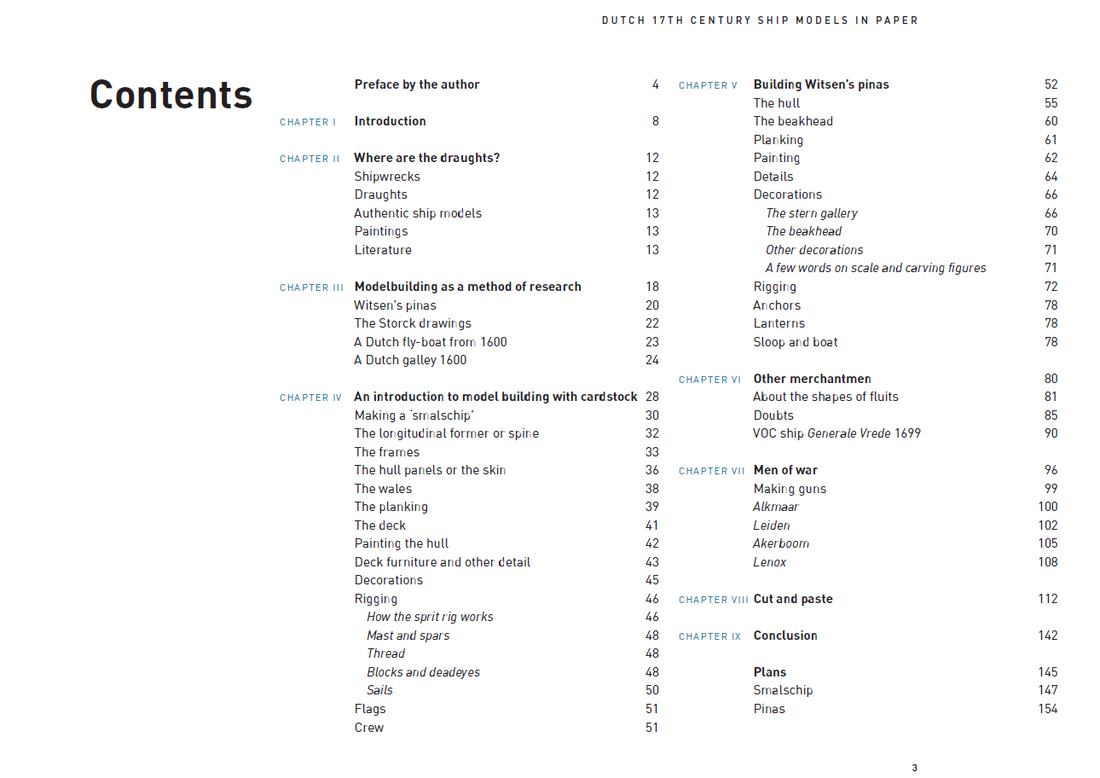 Dutch 17th Century Ship Models in Paper by Ab and Emiel Hoving ...